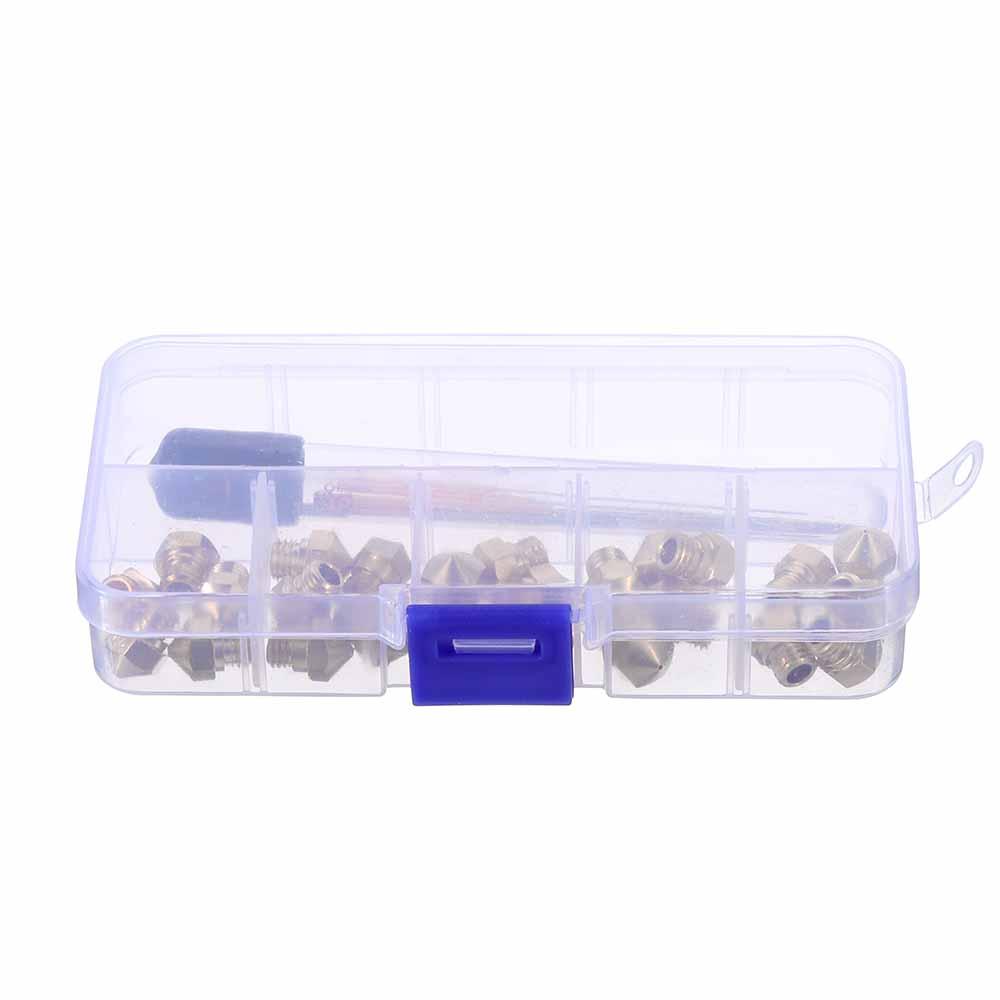 3D Printer Maintenance Kit: 25Pcs Brass Nozzles, Cleaning Needles ...