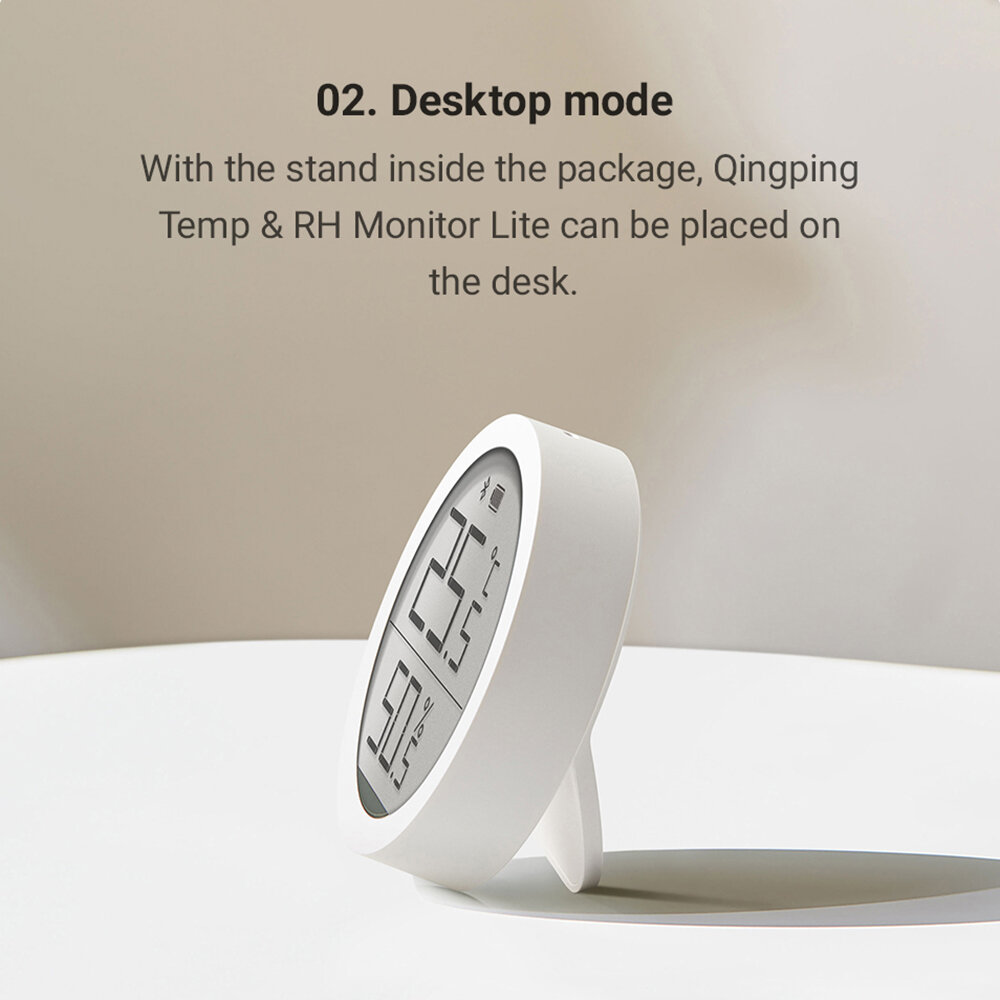 Xiaomi Mijia: Smart Home Temperature and Humidity Sensor, Bluetooth 5.0 ...