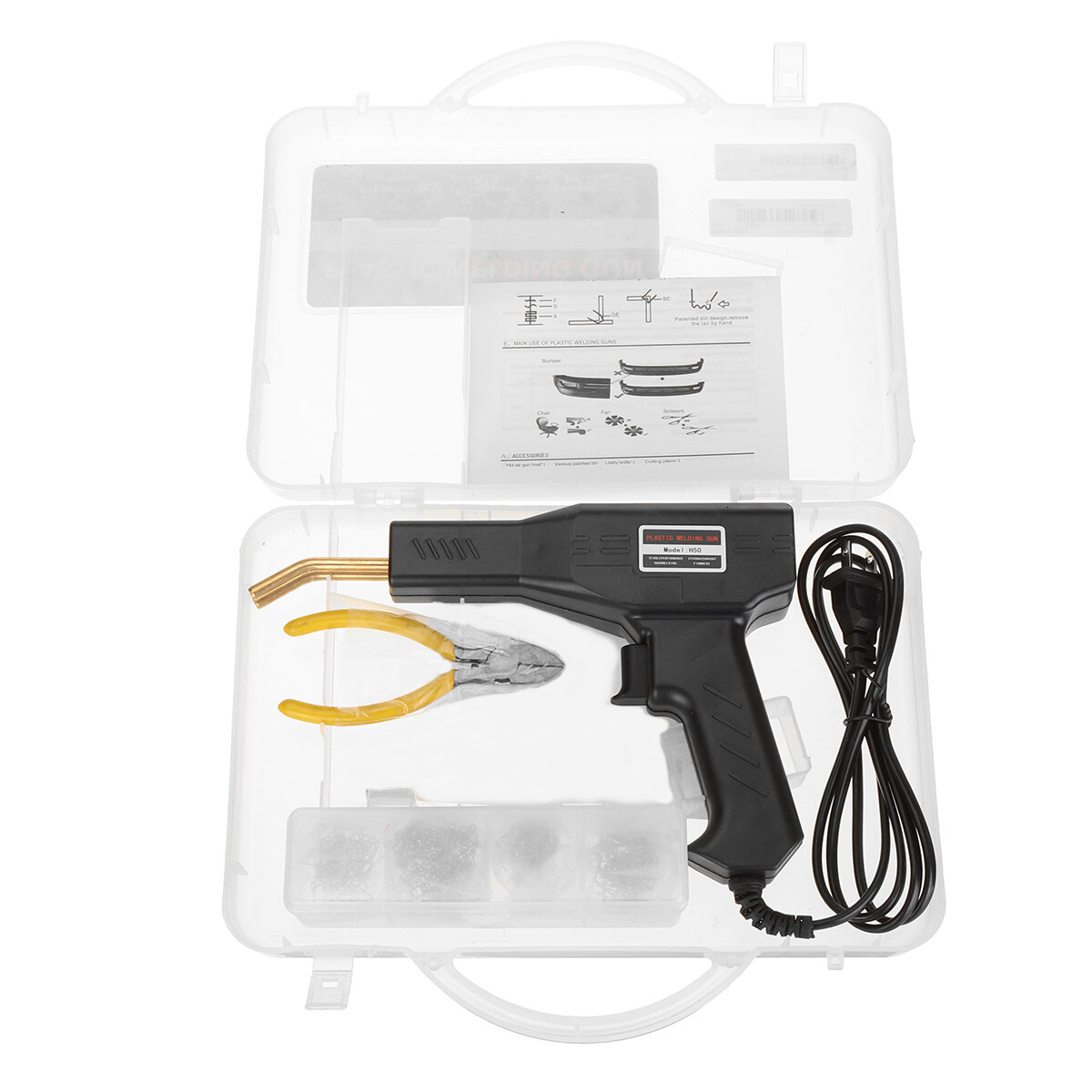 Auto Body Repair Tool Set: Hot Stapler Plastic Welding Torch for Car ...