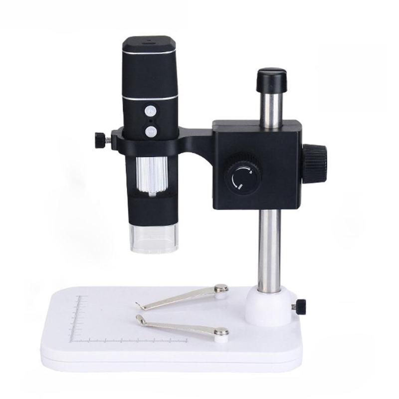 Wireless 2MP Digital Microscope with 500X Magnification, LED Light and ...