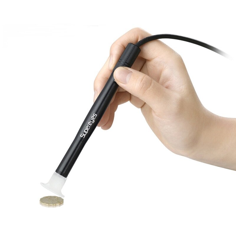 Digital Handheld Borescope Magnifier, 1-500X, 2MP, 1200P, USB Video ...