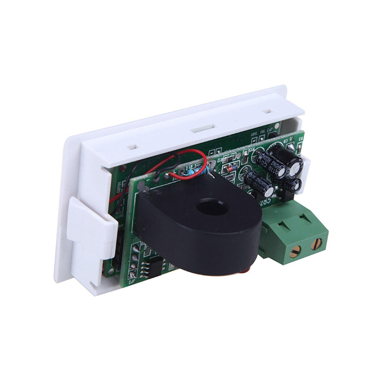 Blue Backlit LCD Digital Voltmeter and Ammeter Tester Panel - Digital Zakka