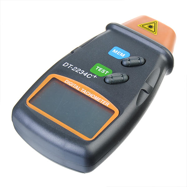 DANIU Digital Laser Tachometer, Non-Contact RPM Measurement Tool ...