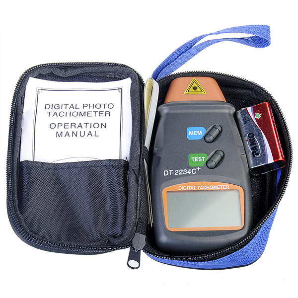 DANIU Digital Laser Tachometer, Non-Contact RPM Measurement Tool ...