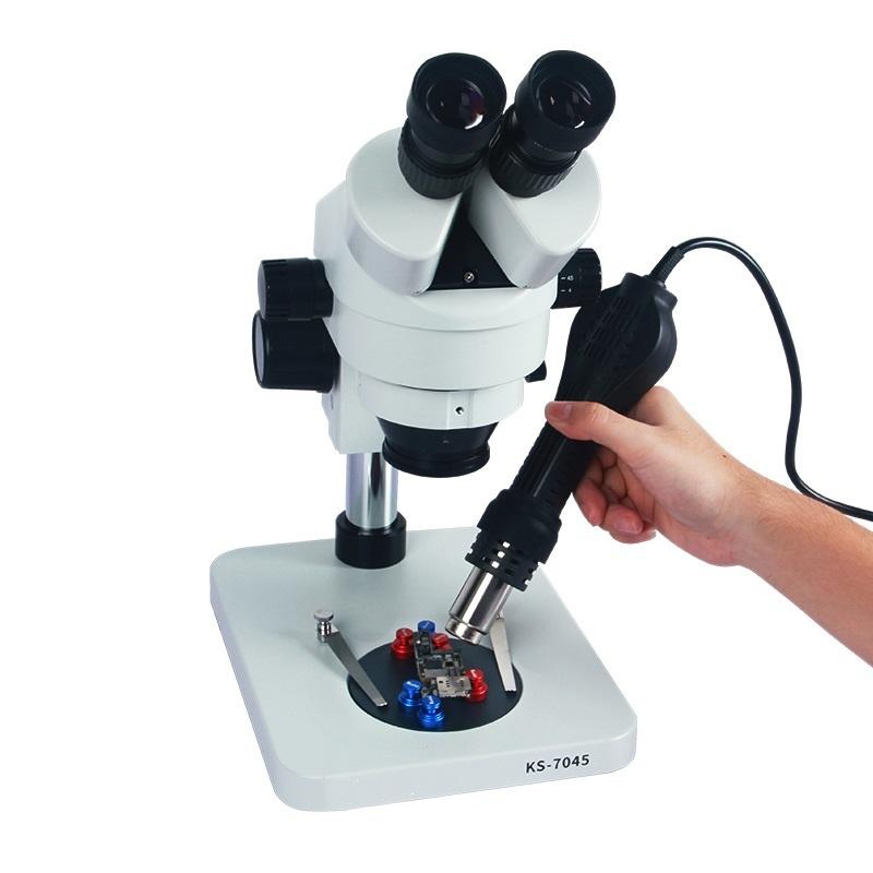 DIY Microscope Universal Stainless Steel PCB Circuit Board Holder ...