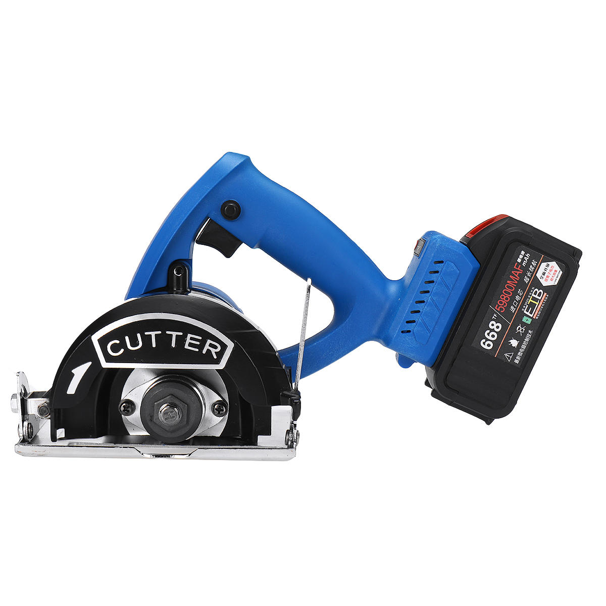 1500W Rechargeable Cordless Saw, Ideal for Woodworking and Metal Tile ...