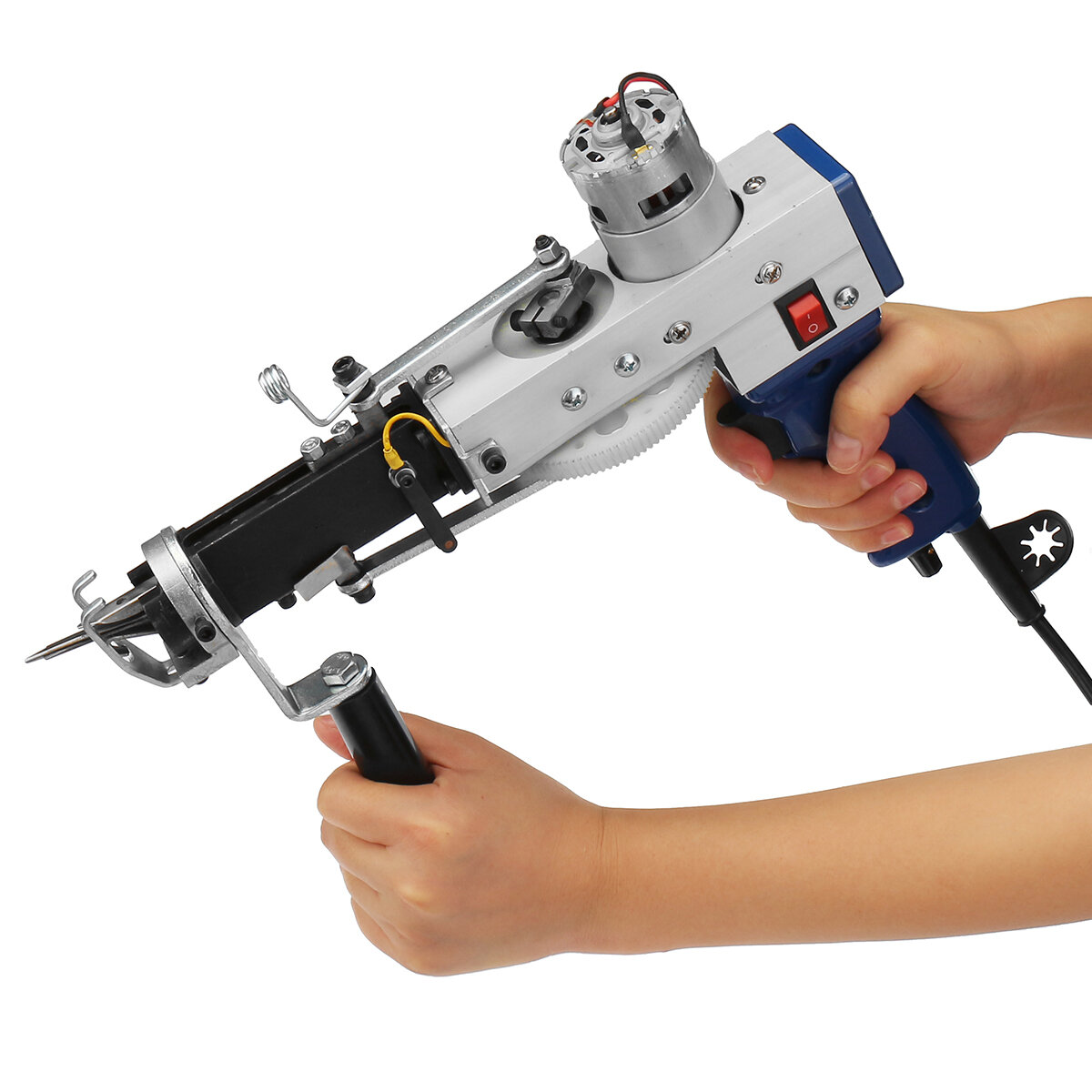 2-in-1 Electric Hand Rug Tufting and Carpet Weaving Machine - Digital Zakka