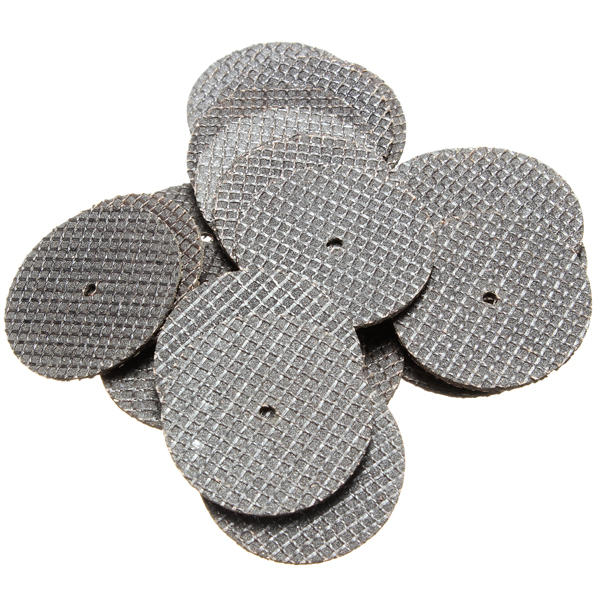 25-Piece Set: Rotary Tool with Resin Cutting Wheel Disc and Mandrel ...