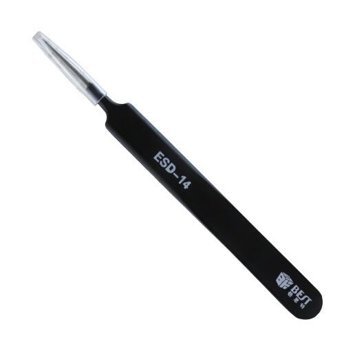 Precision Pointed Stainless Antistatic Tweezers - BEST Model - Digital Zakka