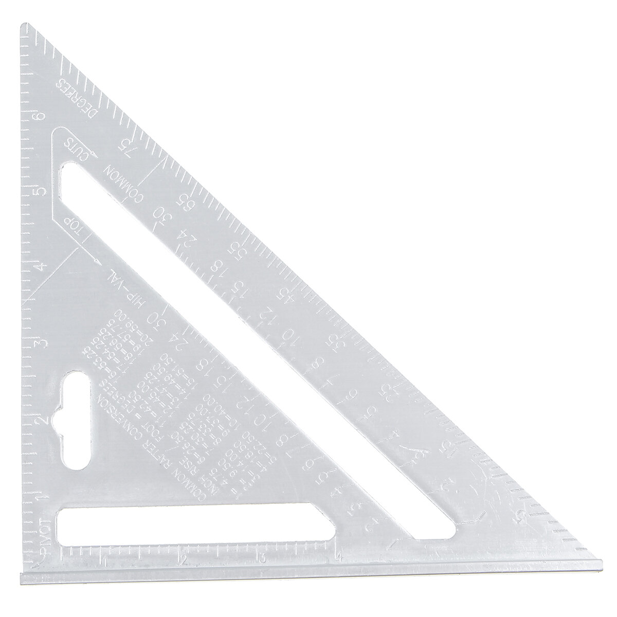 Aluminum Alloy Triangle Ruler - Perfect for Roofing and Carpentry ...