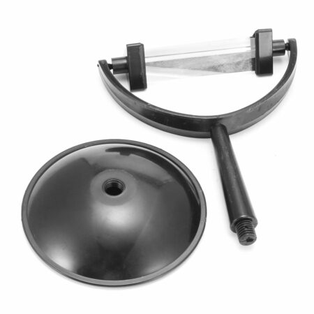 8cm Optical Glass Triangular Triple Prism with Stand for Physics ...