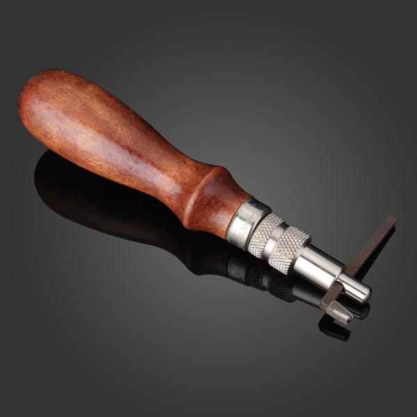 Leather Edge Stitching Groover Groove Gouge DIY Tool that is Adjustable ...