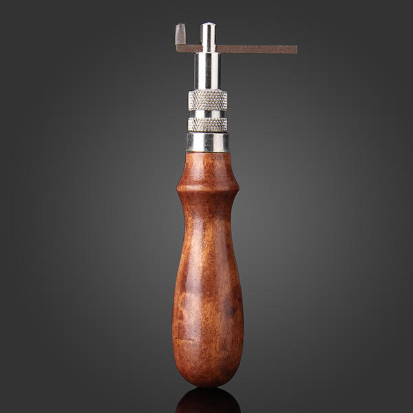 Leather Edge Stitching Groover Groove Gouge DIY Tool that is Adjustable ...