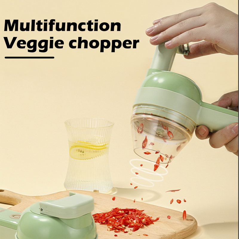 Electric Handheld Vegetable Cutter: Versatile Kitchen Tool for Home and ...